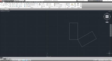 오토캐드 강의 회전하기 객체 뒤집기 네이버 블로그
