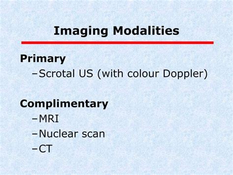 Scrotum Imaging