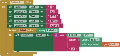 How Do You Get The Max Text Length Between Or From Each Label MIT App Inventor Help MIT App