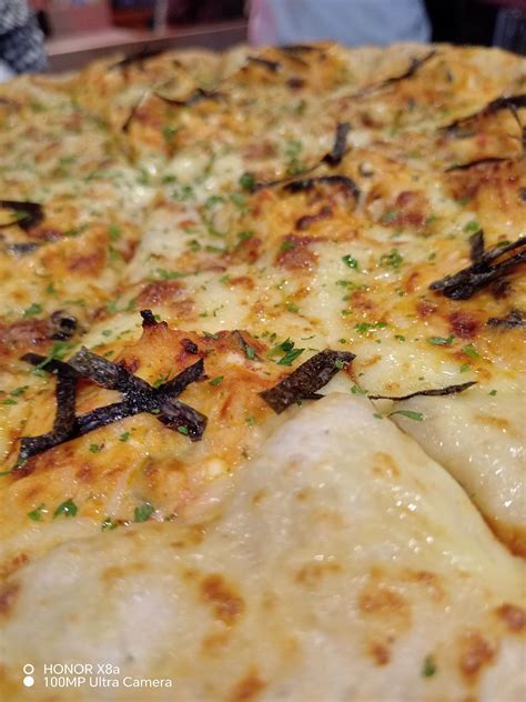 Heads Up Angels Pizzas New Creamy Spinach Sushi Bake Pizza Arrives