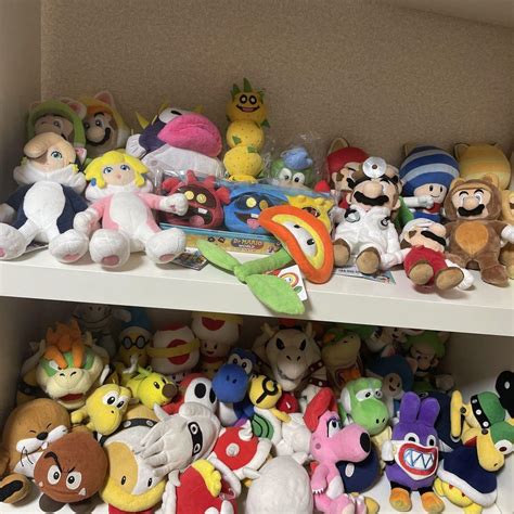 スーパーマリオのぬいぐるみ まとめ メルカリ