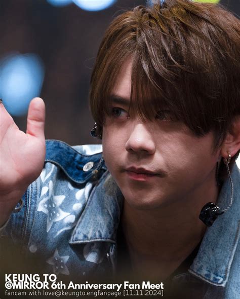 Keung To English Fan Page Keung Tomirror 6th Anniversary Fan Meet