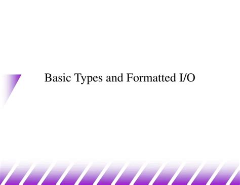 PPT Understanding Basic Types And Variable Naming In C Programming