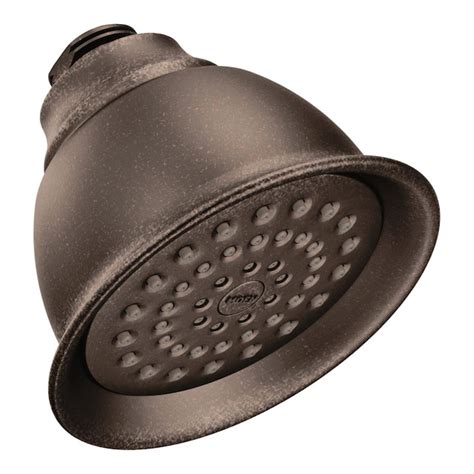 Moen Oil Rubbed Bronze 438 In Round Fixed Shower Head 25 Gpm 95 Lpm