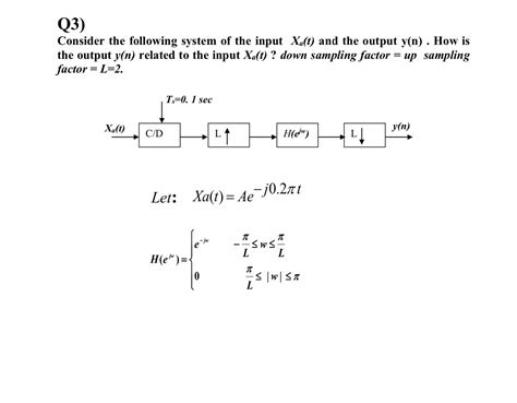 Solved By An Expert Q Consider The Following System Of The Input Xa T
