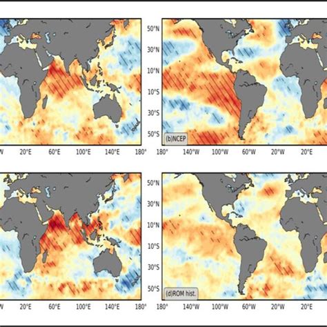 The Spatial Correlation Pattern Between Future Sst And Onset Dates Was