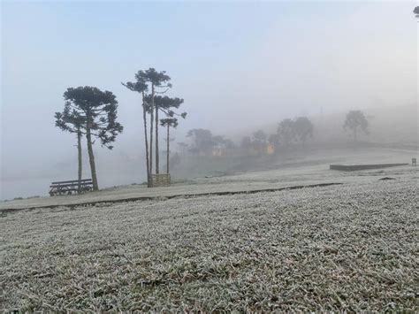 Temperatura Cai 20ºc No Rs E Cidades Amanhecem Cobertas Por Geada Rio