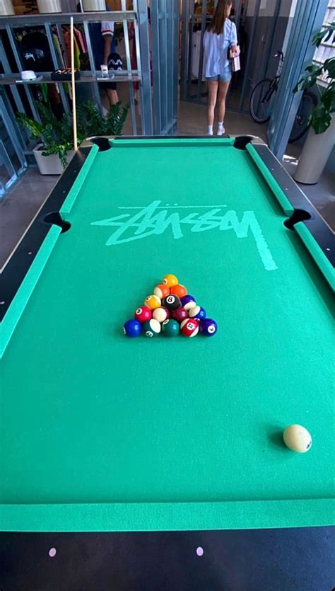 Stussy Pool Table Gaming Room Setup Room Setup Billiards