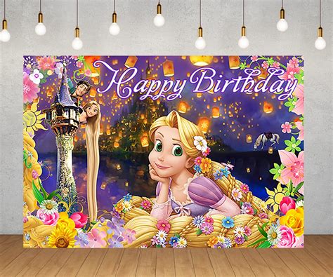 Brighten Your Party With The Princess Rapunzel Backdrop Electronikz
