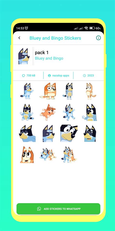 Android용 Bluey And Bingo Stickers Apk 다운로드