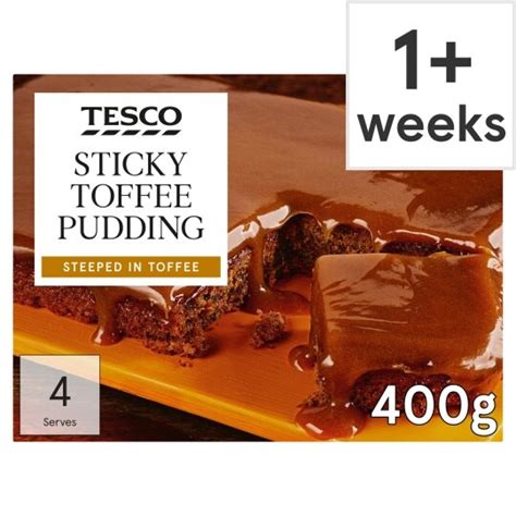 Tesco Sticky Toffee Pudding 400g Tesco Groceries