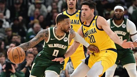 Bucks Vs Pacers Odds Score Prediction Time Line 2024 Nba Playoff