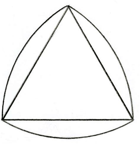 Css3 CSS To Create An Acute Isosceles Triangle With Curved Edges