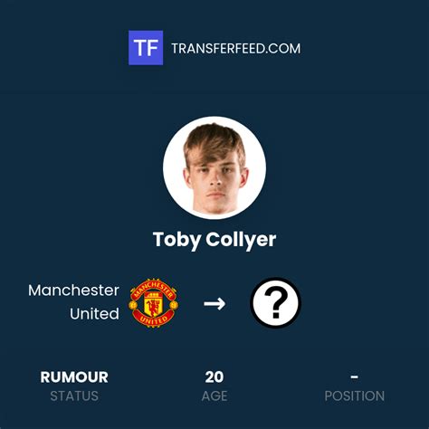 Toby Collyer Leaving Manchester United Transferfeed