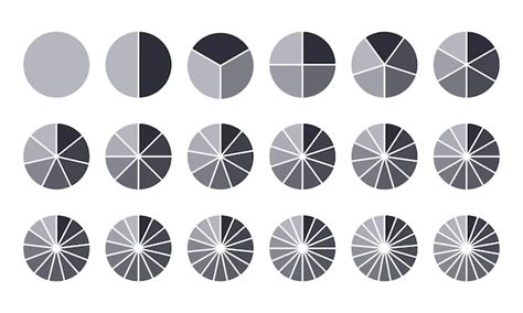 Circle Slice Vectors And Illustrations For Free Download