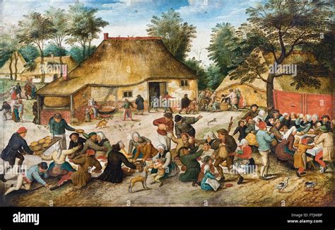 Pieter Brueghel Le Jeune Le Mariage Paysan Musée Hallwyl Photo
