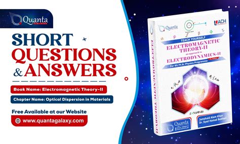 Chapter Application Of Maxwell S Equations Quanta BS MSc Physics Books
