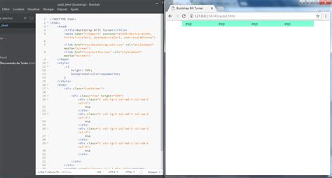 Html Altura Da Row No Bootstrap Utilizando Porcentagem Stack