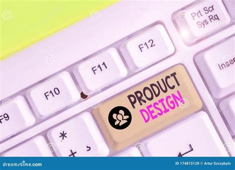 Handwriting Text Writing Product Design Concept Meaning Process Of Creating Or Improving A