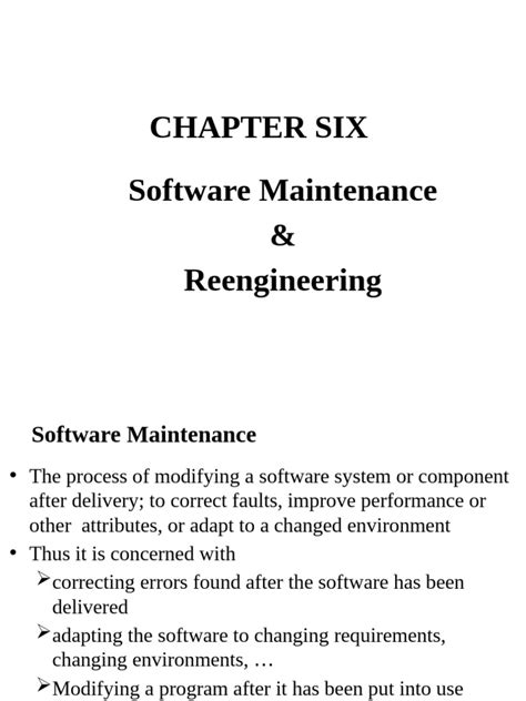 Chap6 Software Engineering Pdf Software Version Control