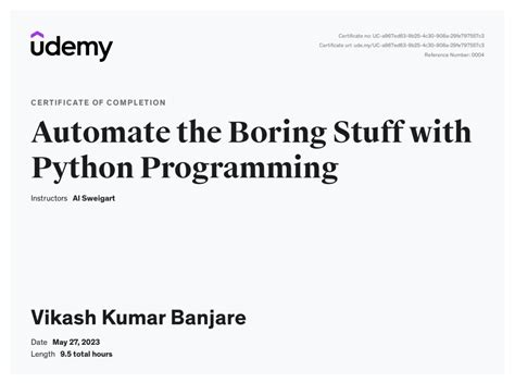 Just Finished The Course Automate The Boring Stuff With Python Programming Taught By Al Sweigart