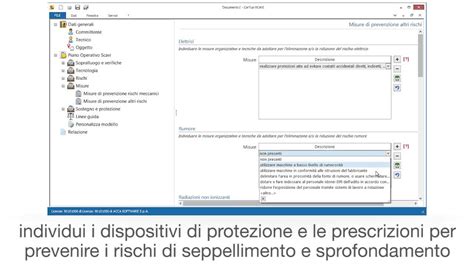 Sicurezza Scavi CerTus SCAVI ACCA Software YouTube