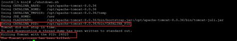 解决linux下tomcat的shutdown命令杀不死进程 linux tomcat 杀不死 csdn博客