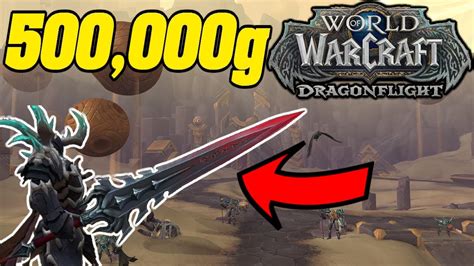 500000g Solo Goldfarm In Dragonflight Youtube