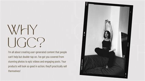 Content Creator Ugc Portfolio Behance