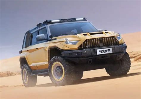 Китайский внедорожник Dongfeng M-Hero 917 Dragon Armor Edition с ...