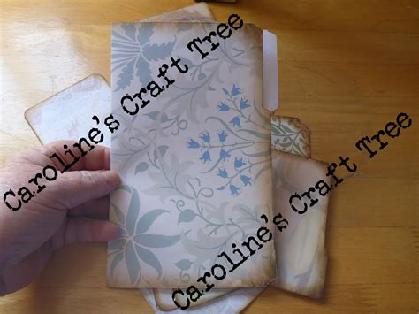 Junk Journal File Folder Template Digital Download Etsy