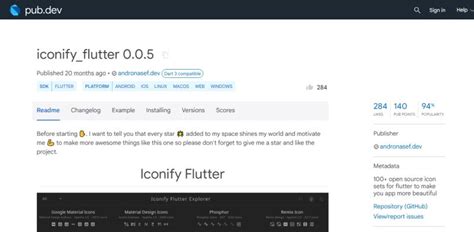 Flutter Flutterdev Mobiledevelopment Programming Customicons