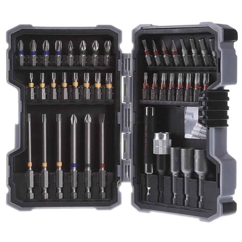 Jogo de Pontas Bits para Parafusar Set Bits 43 peças Bosch Mega Ferramentas