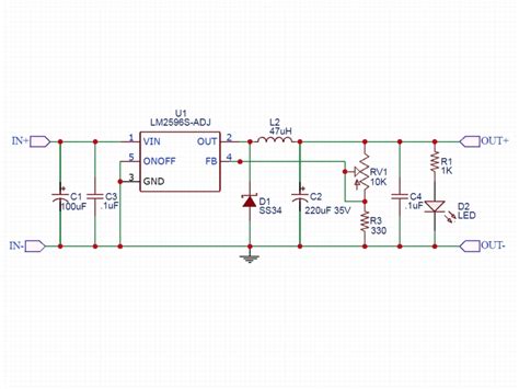 LM S Adjustable DC DC Step Down Module Down Power Supply Module Ad