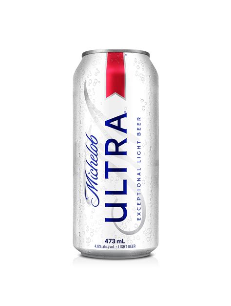 Wine And Beyond Michelob Ultra Light Lager 473ml Can Michelob 473