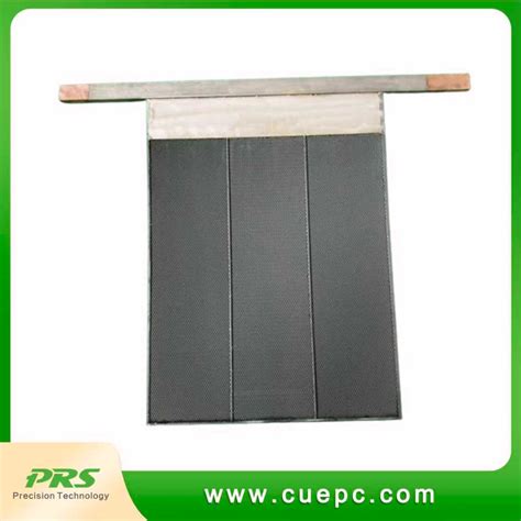 Product Anode Titanium Based Lead Dioxide Anode Plate For Cu Or Zn