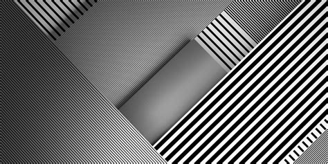 Premium Photo Black And White Straight Lines Intersecting Complex Class Abstract Background 3d