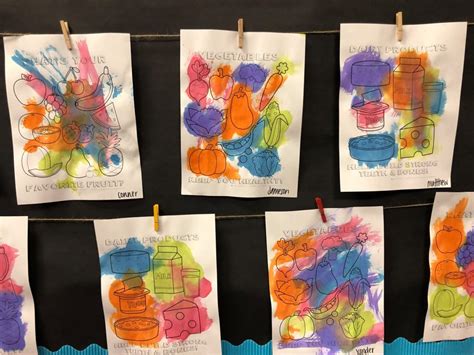 Healthy Eating Art Activities For Preers And Preers