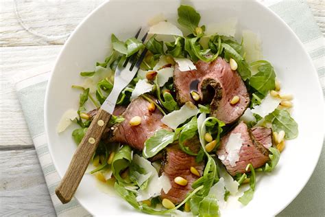 Tagliata Met Rucola En Parmezaan Recepten Gram