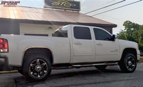 GMC Sierra 2500 HD XD Series XD797 Spy Wheels Gloss Black Machined