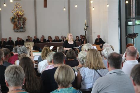 Chorkonzert mit der Chorgemeinschaft Anklang Kirchenmusik fördern