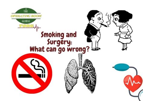 Smoking And Surgery What Can Go Wrong The Operating Room Global Torg