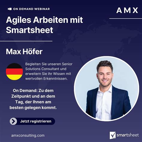 Amx Consulting On Linkedin On Demand Webinar Agile Working With Smartsheet 🎯 Missed Our Live…
