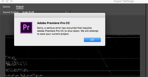 Premiere Pro Cc Crash On Export Still Unsolv Adobe Product Community