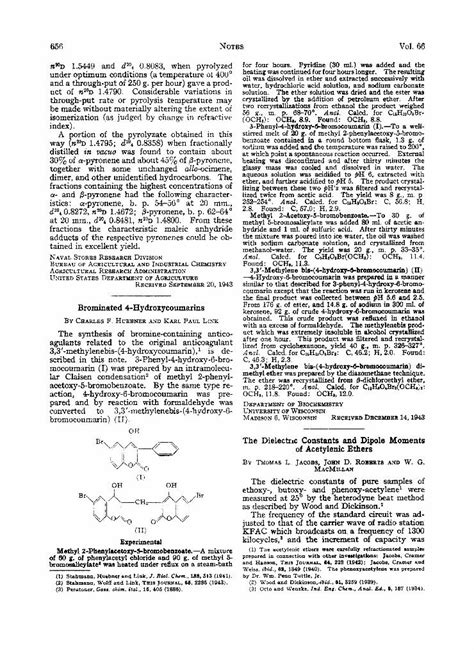 Pdf The Dielectric Constants And Dipole Moments Of Acetylenic Ethers