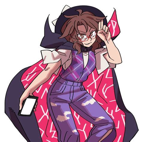 Usami Sumireko Touhou Drawn By Eddybird55555 Danbooru