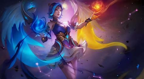 Lunox New Revamp Skin Wallpaper Seni Potret Gambar Karakter Gadis