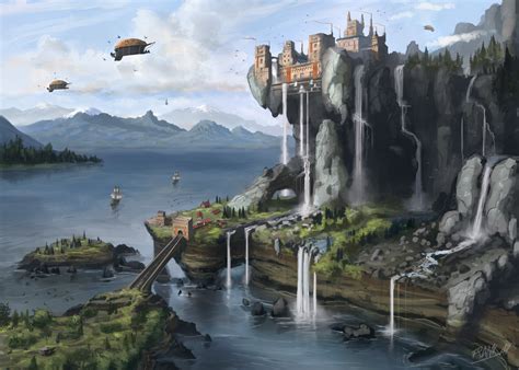 The Calm Cliff By Frankatt On Deviantart