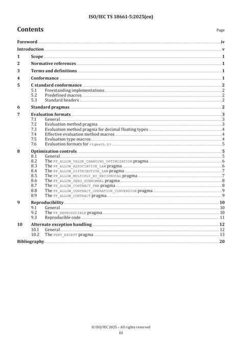 ISO IEC TS 18661 5 2025 Programming Languages Their Environments And System Software Interfaces