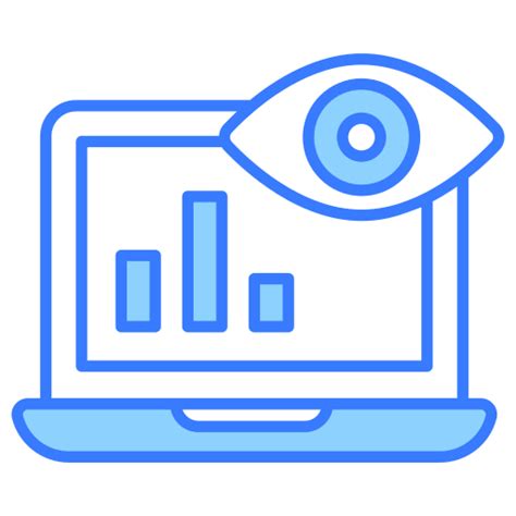 Monitoreo De Datos Iconos Gratis De Computadora